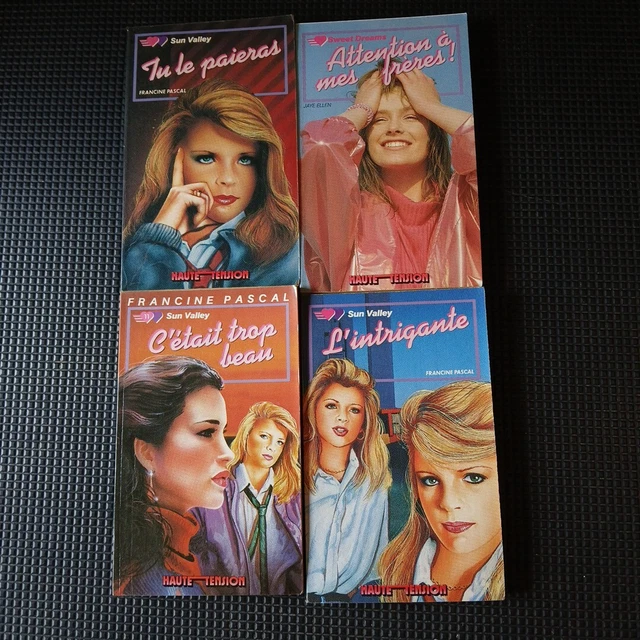 LOT DE 4 Livres Francine Pascal Sun Valley livre Haut Tension 1980s Jeunes EUR 26,07 - PicClick FR