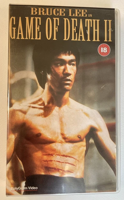 GAME OF DEATH 2 - Bruce Lee - VHS Rare (1994) - The Legendary Bruce Lee ...
