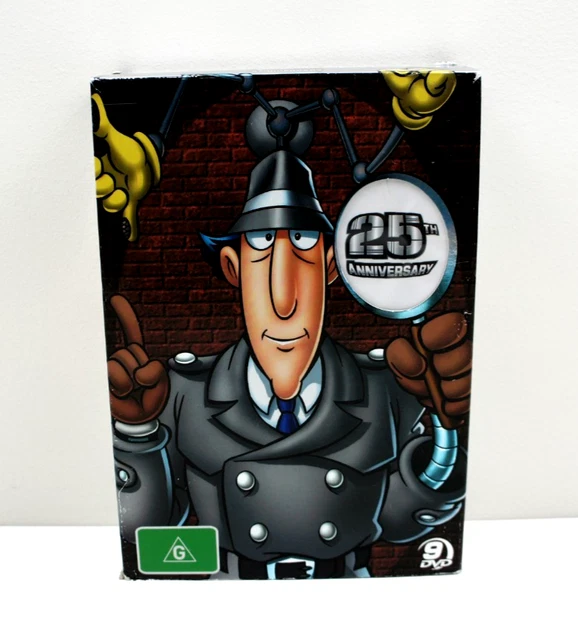 INSPECTOR GADGET 25TH Anniversary DVD Box Set 9 Disc Set Region 4 PAL ...