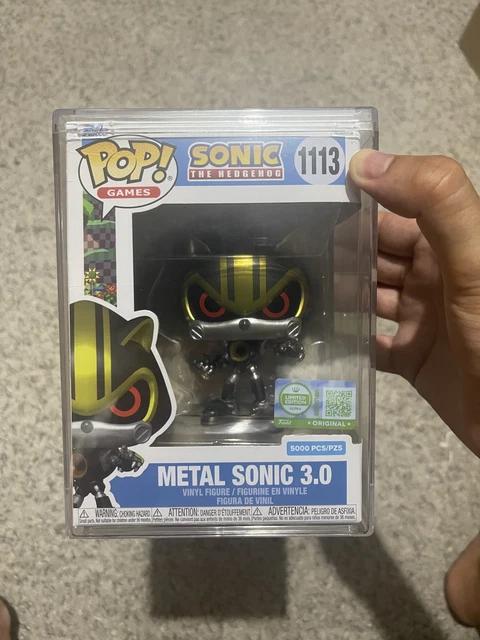 SONIC THE HEDGEHOG Metal Sonic 3.0 Ultra 5000pc Funko Pop #1113 w Hard ...