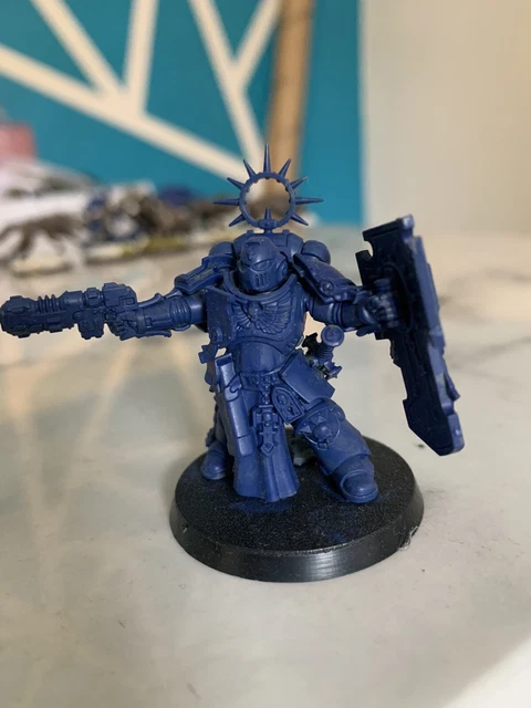 WARHAMMER 40K - Indomitus Primaris Space Marine Bladeguard Lieutenant £ ...