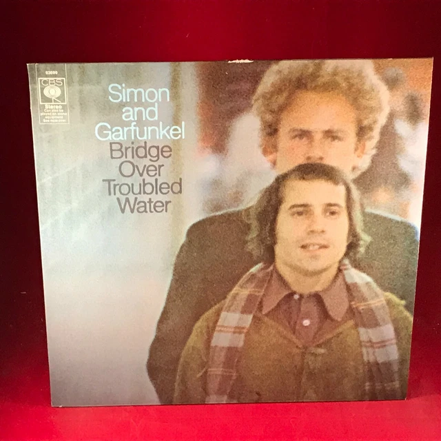 SIMON & GARFUNKEL Bridge Over Troubled Water 1980s UK Vinyl LP Paul Art ...
