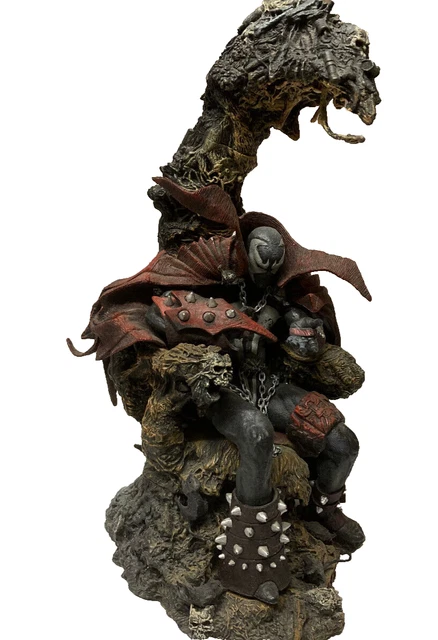 ACTION FIGURE SPAWN: Spawn on the Throne (Deluxe Ed.) (altezza circa 26 ...