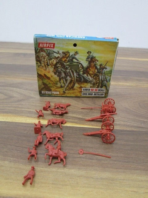 VINTAGE AIRFIX CIVIL War Artillery Sold as Seen 15 Pieces Meant To Be ...