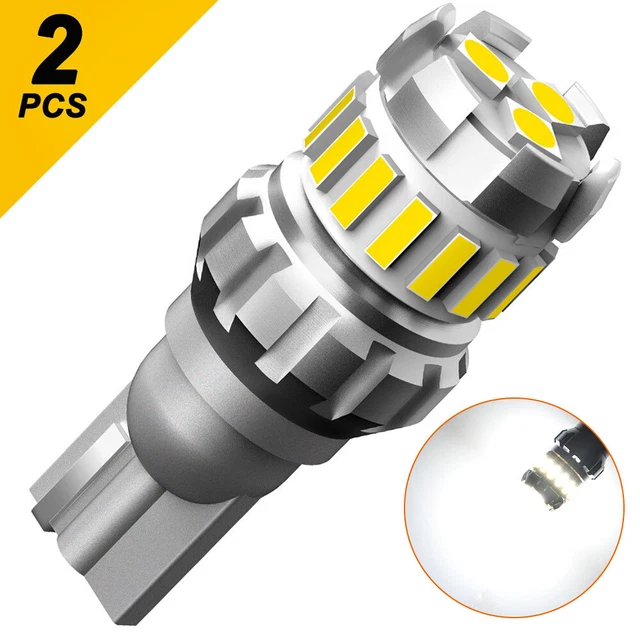 2X W16W T15 921 5W 6500K LED White Back up Reverse Indicator Light Bulb ...