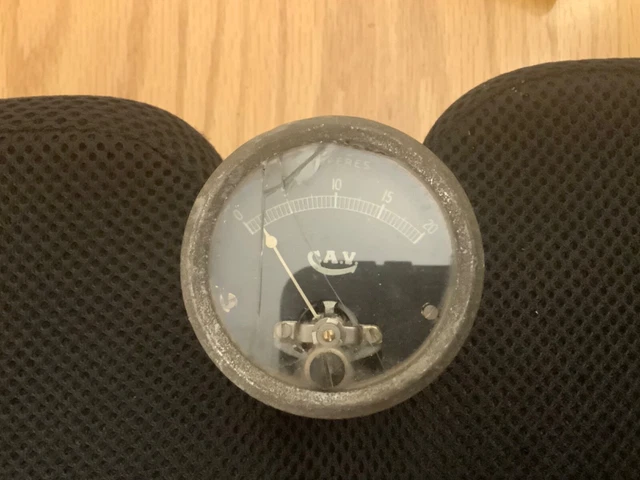 LAND ROVER SERIES and Rover classic CAV Amperes Meter Gauge £15.00 ...