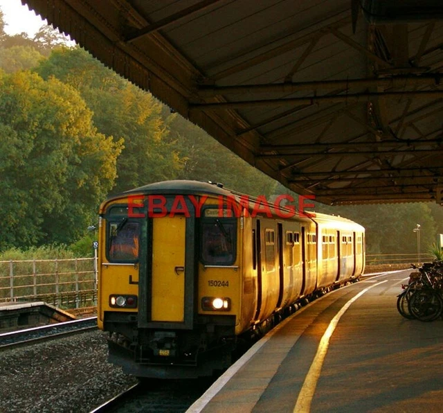 PHOTO (2) Class 150 'Sprinter' Dmu 150244 Arrives At Bath Spa Station ...