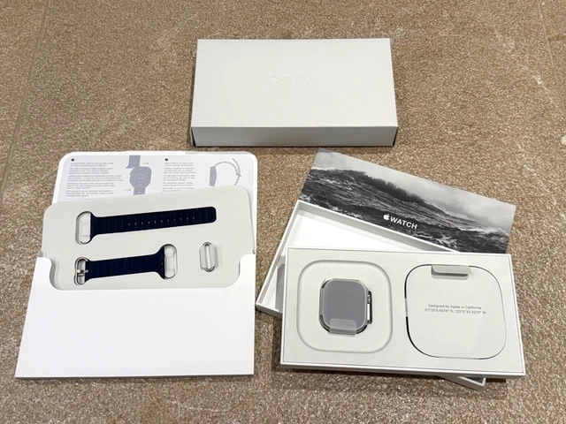 APPLE WATCH ULTRA 2 - 49mm Titan - Alpine Loop - Indigo (GPS + Cedular ...