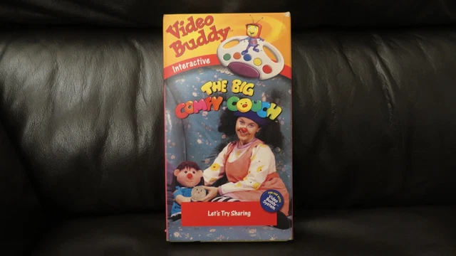 VIDEO BUDDY INTERACTIVE The Big Comfy Couch Let’s Try Sharing VHS 1999 ...