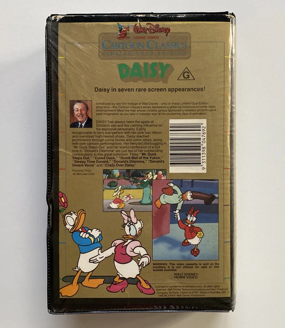 DISNEY’S BEST CARTOON Classics - Daisy [VHS] Walt Disney Video Big Box ...