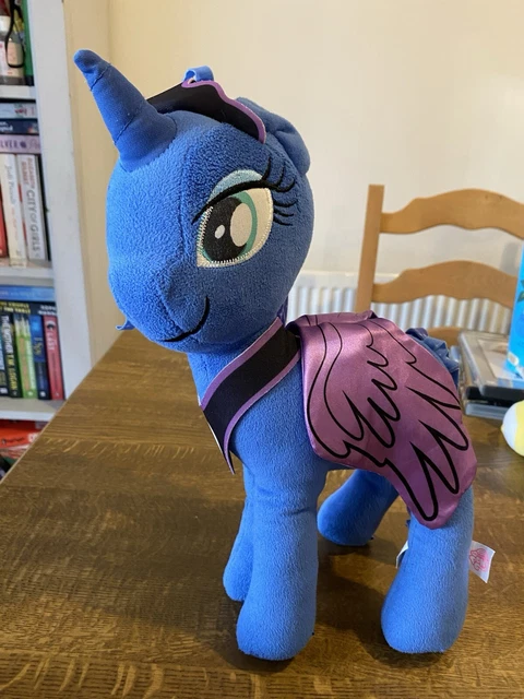MY LITTLE PONY Princess Luna Plush With Flapping Wings 2016 Hasbro 12 ...