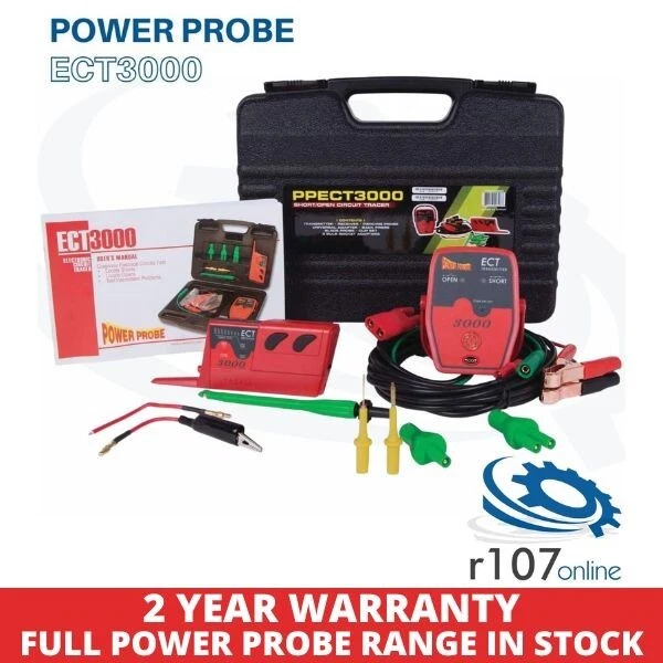 POWER PROBE ECT3000 Open & Short Circuit Finder Auto Electrical Tester ...