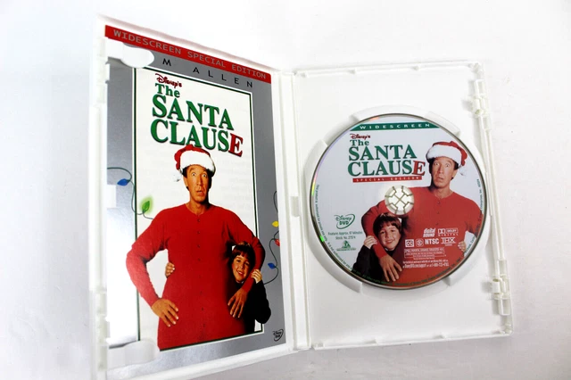 SANTA CLAUSE WIDESCREEN SPECIAL EDITION WALT DISNEY 1994 Disc Like New ...
