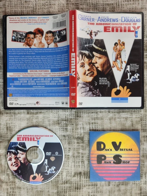 THE AMERICANIZATION OF Emily DVD Bilingual Widescreen 1964 James Garner $19.95 - PicClick CA