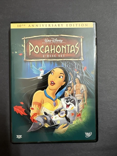 POCAHONTAS 2-DISC SET Walt Disney 10th Anniversary Edition Movie DVD £4 ...