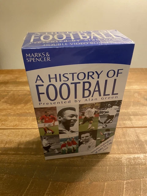 A HISTORY OF Football Presented By Alan Green Double VHS Video New ...