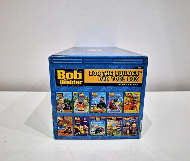 BOB THE BUILDER Tool Box Limited Edition DVD Boxset | With 10 DVD'S £19 ...