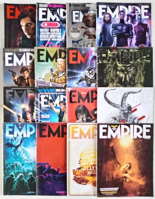 EMPIRE MAGAZINE #344 - 366 January 2018 - September 2019 SELECT ISSUES ...