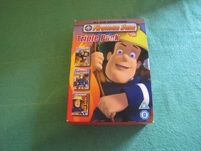 FIREMAN SAM TRIPLE Pack DVD Boxset £5.00 - PicClick UK
