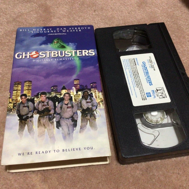 GHOSTBUSTERS VHS 1999 Bill Murray Sigourney Weaver Dan Aykroyd Classic ...
