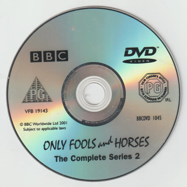 DVD - ONLY Fools And Horses: The Complete Series 2 - Disc Only! EUR 1 ...