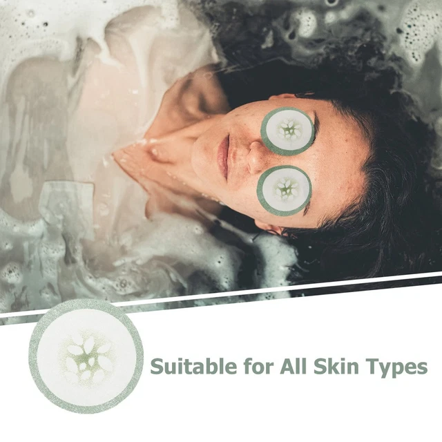 200 PCS CUCUMBER Eye Patch Sheet Mask Covers Covering for Facials $25. ...