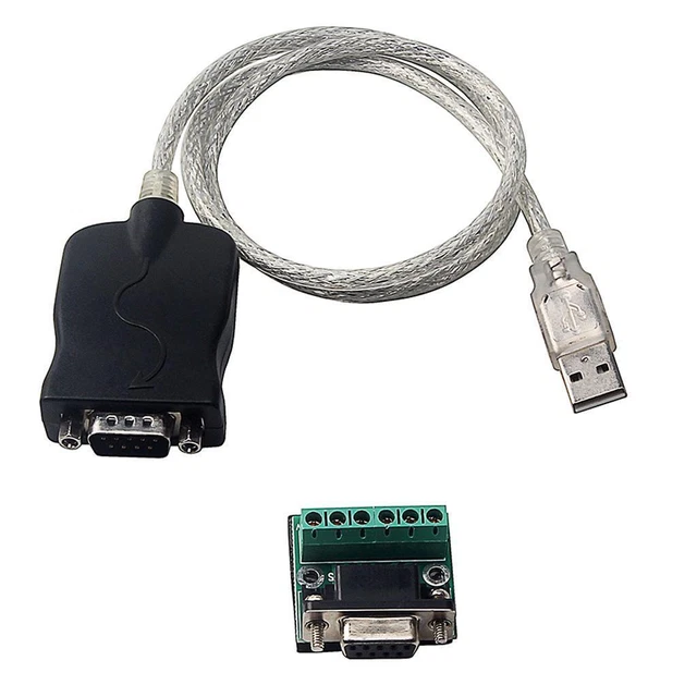 USB TO INTERFACE RS485 RS422 Serial Adapter Cord Converter Cable FTDI ...