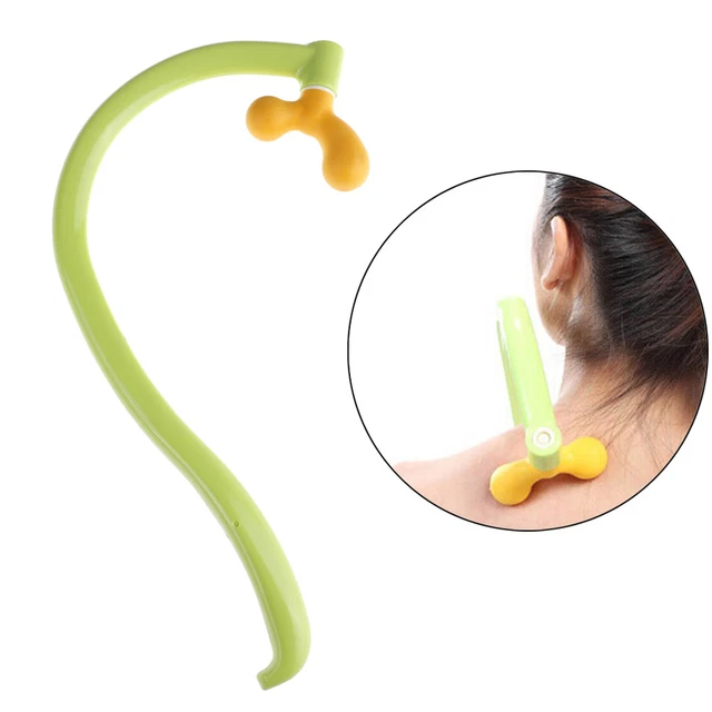SHOULDER PAIN BODY Part Hook Massager Pressure Stick Tool Trigger Point ...