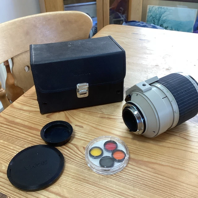 RARE - SIGMA 600mm f8 MC Telephoto Prime Mirror Lens for Minolta Mount ...