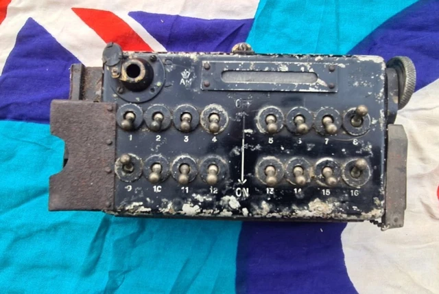 WW2 RAF LANCASTER bomber switch box £111.00 - PicClick UK