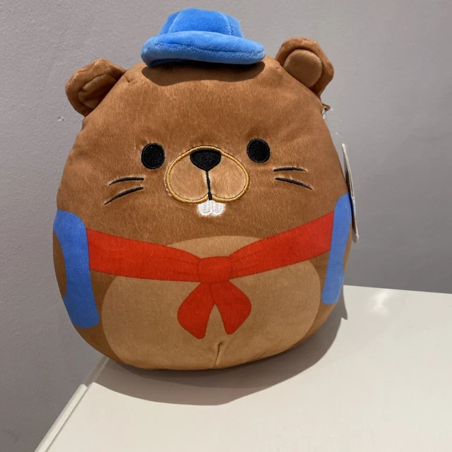 SQUISHMALLOW OFFICIAL KELLYTOY 8” Chip the Beaver With Backpack UBER ...