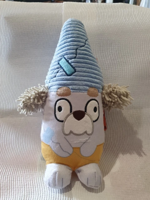 BLUEY BUNNINGS HAMMERBARN Dog Pet Toy Plush Jeremy Gnome EUR 15,07 ...