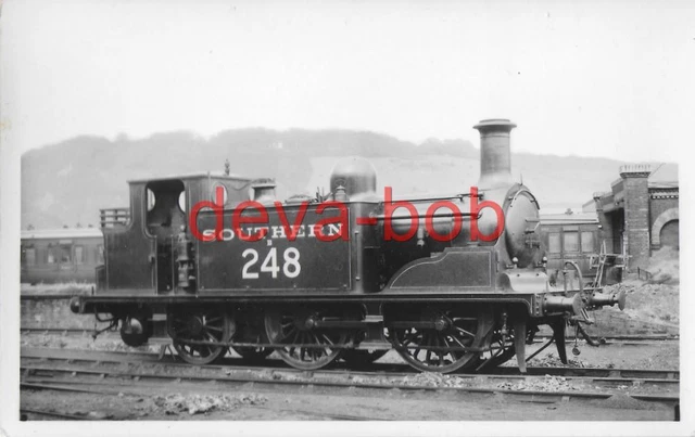 RAILWAY PHOTO SR D1 B248 Southern 0-4-2T Loco LB&SCR 248 LBSCR Ashurst ...