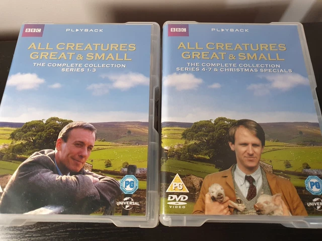 BBC ALL CREATURES Great & Small Complete DVD Box Set Series 1-7 Region ...