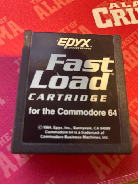 COMMODORE 64 128 - EPYX FAST LOAD CARTRIDGE - Rare C64 Cart $19.99 ...