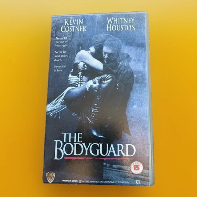 THE BODYGUARD VHS Video Movie 1992 Whitney Houston Kevin Costner ...