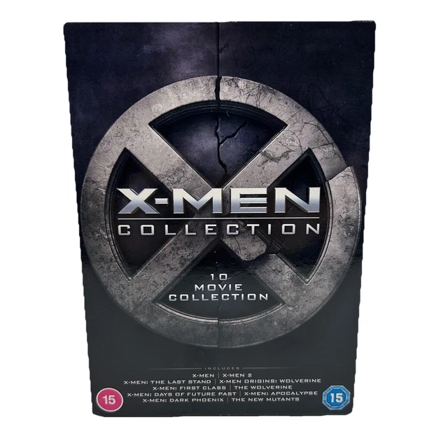 X-MEN 10 MOVIE Collection Wolverine New Mutants DVD Boxset UK Region 2 ...