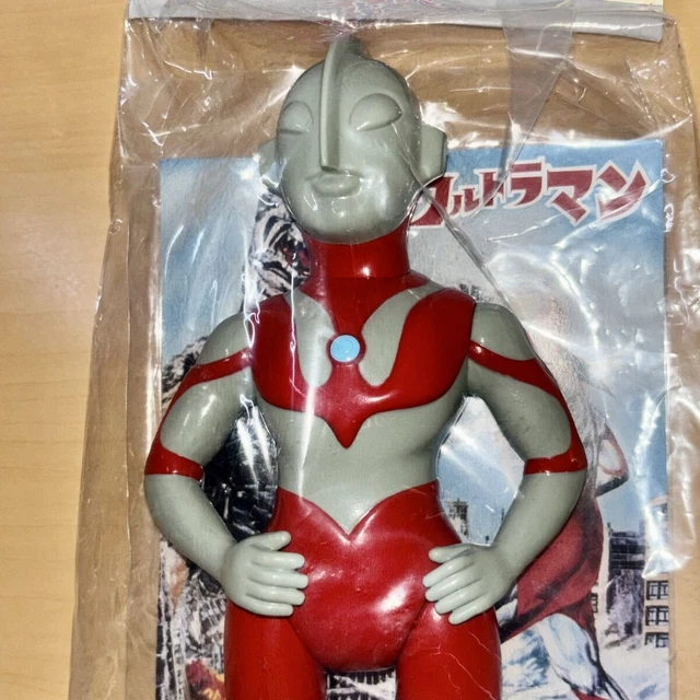 ULTRAMAN 450 60'S Eidition 2025 Grey Marusan Sofvi Soft Vinyl Figure ...
