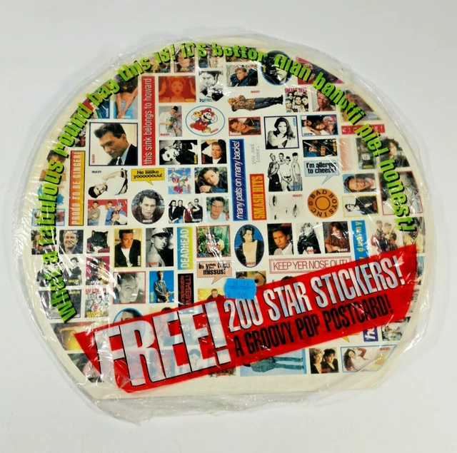 200 STAR STICKERS 90s from Vintage Magazine Smash Hits $45.00 - PicClick