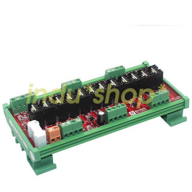 12-CHANNEL PLC DC output contactless relay transistor output board 12AG ...