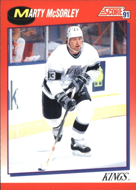 1991-92 SCORE CARTE de hockey bilingue canadien #217 Marty McSorley EUR ... 1991-92 SCORE CARTE de hockey bilingue canadien #217 Marty McSorley EUR ...