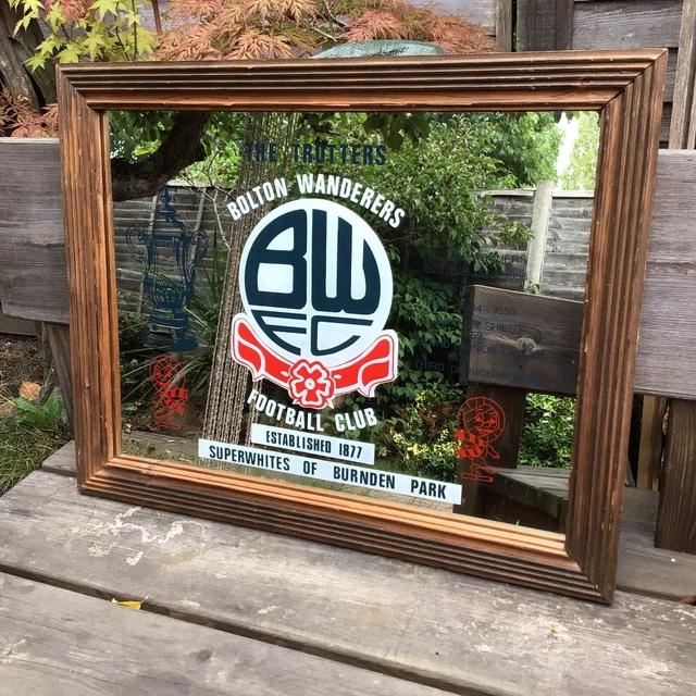 OLD VINTAGE THE Trotters Bolton Wanderers Football Club Advertising ...
