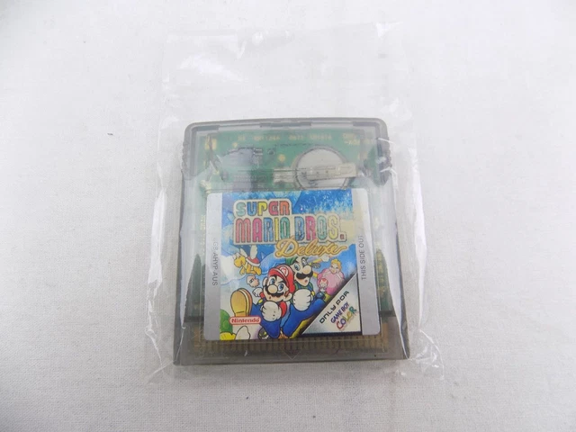GAMEBOY LIKE NEW Game Boy Color Super Mario Bros Deluxe $79.90 ...