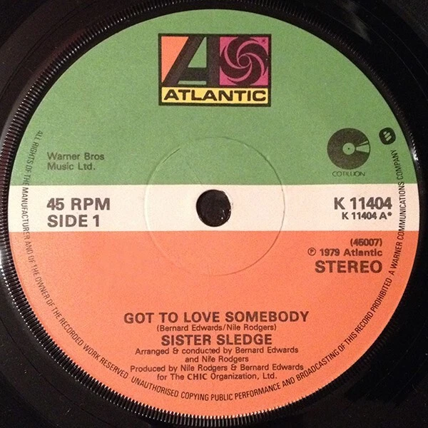 SISTER SLEDGE - Got To Love Somebody (7", Single, Sol) EUR 19,88 ...