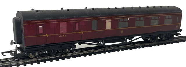 CODE 3 KIT Built Oo Gauge Lms Corridor B/3Rd Class Carriage Coach ...
