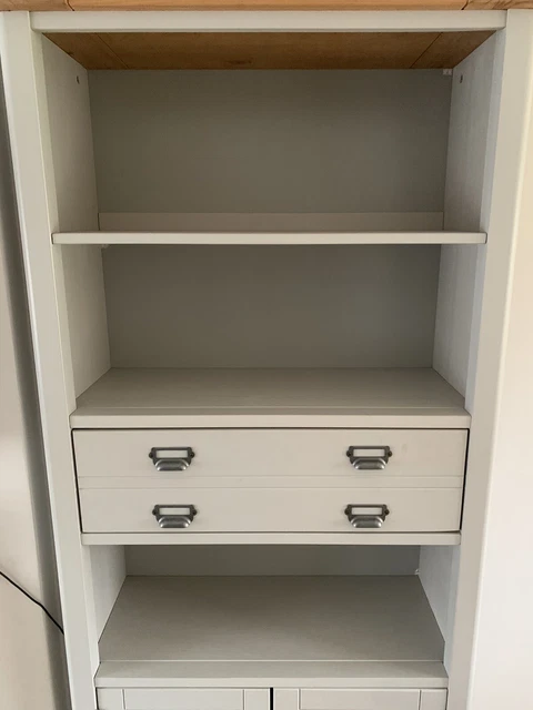 NEXT MALVERN BOOKCASE / Bookshelf Dove Grey £50.00 - PicClick UK