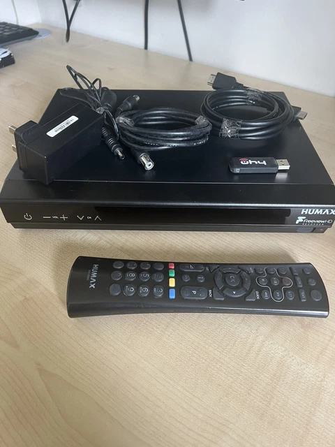 HUMAX HDR-1800T 320GB Freeview HD TV Recorder With Remote And Wi-Fi ...