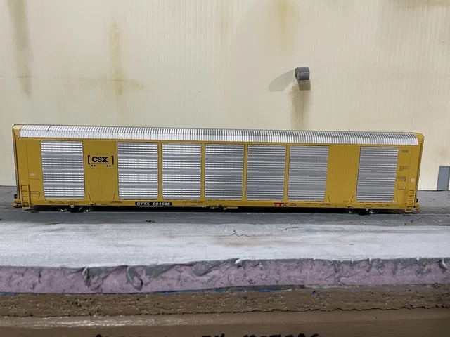 ATLAS HO SCALE Gunderson Multi-Max Enclosed Auto Rack CSX/Boxcar Logo ...