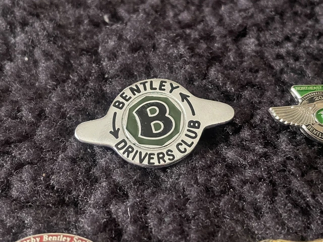 ROLLS-ROYCE BENTLEY DRIVERS Club Derby Bentley club Hat Pin Lapel Pins ...