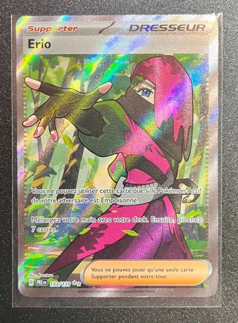 CARTE POKÉMON ERIO 133/131 EV8.5 Evolutions prismatiques NEUF FR EUR 6 ...